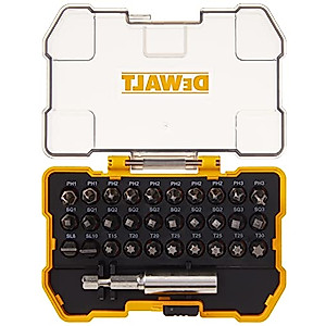 DEWALT DWAX100 Screwdriving Set, 31-Piece,Silver