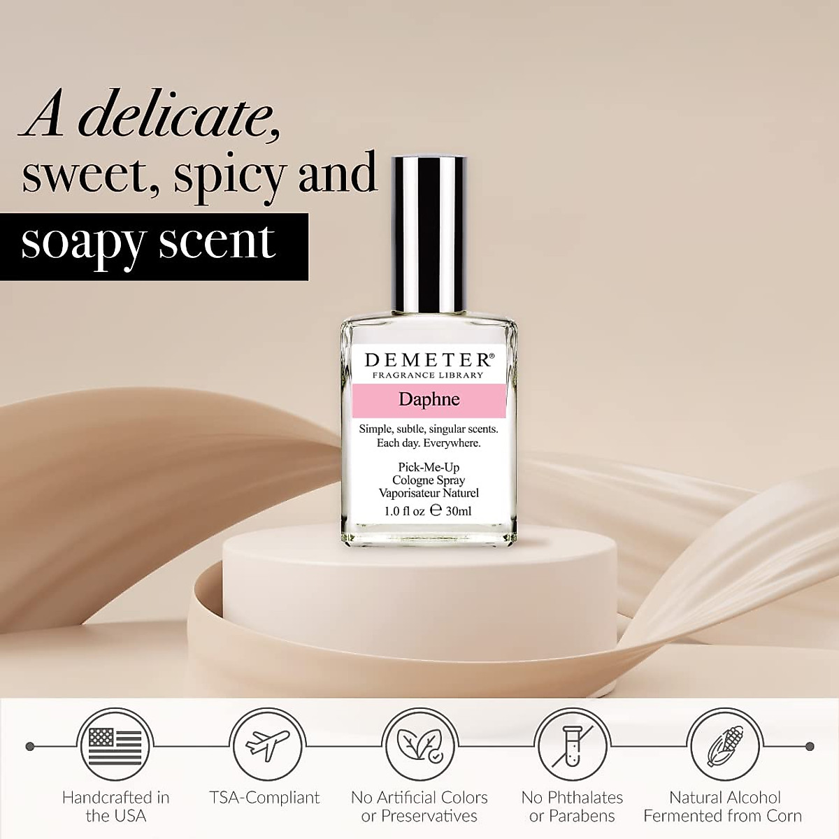 DEMETER Daphne, 1 oz Cologne Spray, Perfume for Women