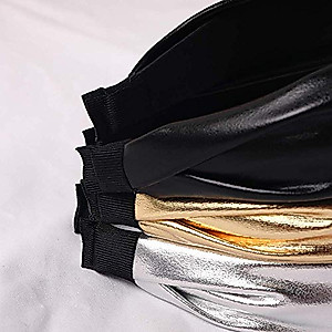 Ivyu Headbands Women Hair Head Band- Knotted Wide Turban headband Fashion Cute Hairbands Hair Accessories for Girls and Women (YHHFG-017)