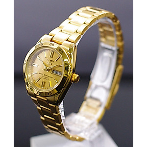 SEIKO 5 Sports Automatic Gold Dial Ladies Watch SYMG44K1