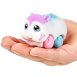 Little Live Pets - Lil' Hamster: Popmello & House Playset | Interactive Toy. Scurries, Sounds, and Moves Like a Real Hamster. Soft Flocked. Batteries Included. for Kids 4+