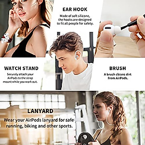 WQNIDE Case 9 in1 Cute Kawaii Vaselin Cartoon Funny for Apple Airpods Pro 2 New 2022 Case with Keychain Lanyard Soft Silicone Protective Skin Cover for Women Boys