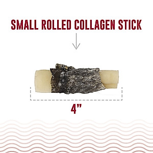 Icelandic+ Beef Rolled Collagen Stick with Wrapped Fish 4" Dog Treat