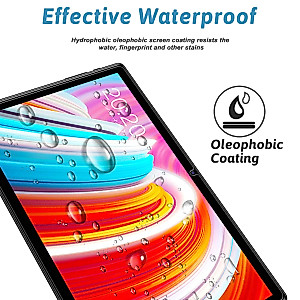 GOZOPO [2-Pack] Screen Protector for Teclast M40 /Teclast M40 Pro 10,1 inch, [Scratch Resistant ] Compatible with Teclast P20HD Tempered Glass Film