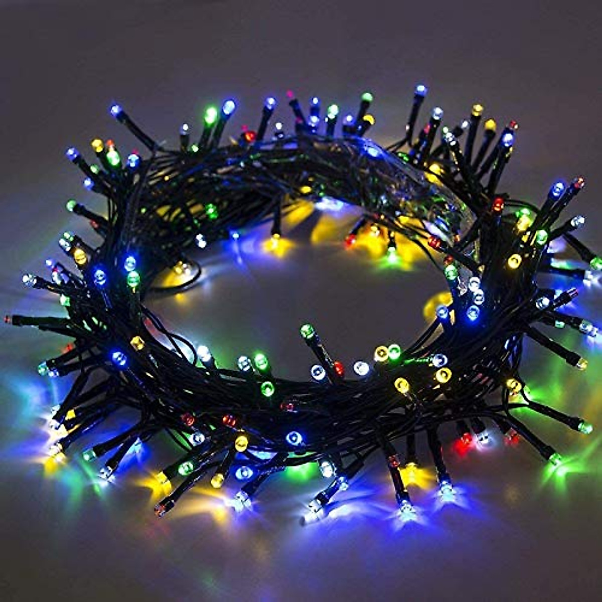 ZSMPY Fairy Lights Solar Lights Outdoor, 100LED~500LED Solar Garden Lights, 12M~52M Copper Wire Solar String Lights, Waterproof for Halloween, Christmas, Tree, Garden, Home, Wedding, Party