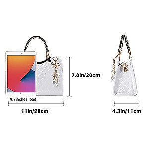 TIBES Shiny Patent Leather Women Purses Satchel Handbags Ladies Fashion Top Handle Handbags Crossbody Shoulder Bags