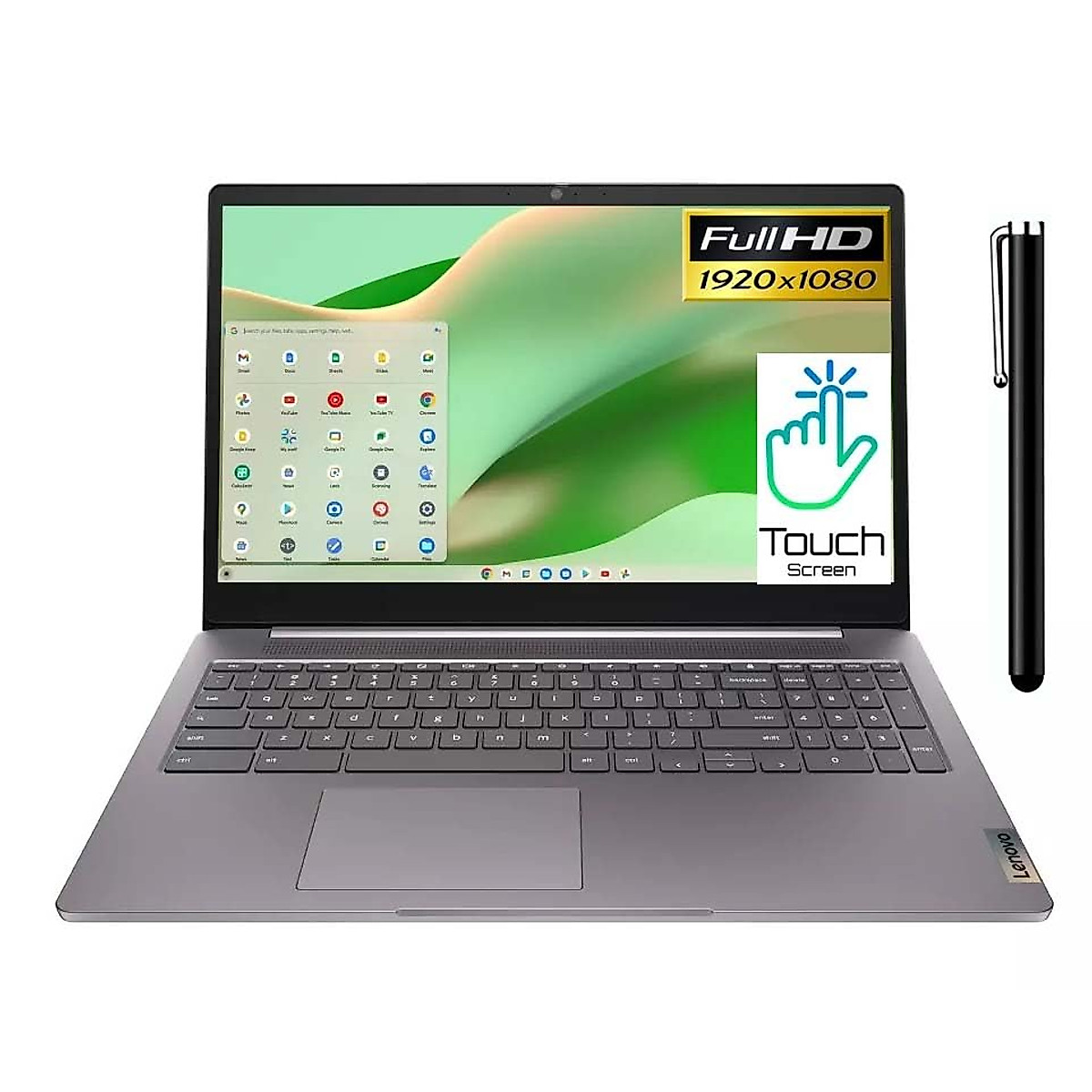 Lenovo IdeaPad 3 Touchscreen Chromebook Intel Pentium Quad Core up to 3.3Ghz 4GB Ram 128GB eMMC Web Cam WiFi HDMI Chrome OS (IDP3 – Renewed)