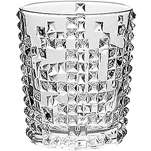 MOBEBI Wineglass,Glass,12oz Crystal Whiskey Glasses, Rocks Glasses Set, Premium Old Fashioned Glasses for Drinking Bourbon, Vodka,Tequila-B-Set of 4 (Color : A, Size : Set of 4)