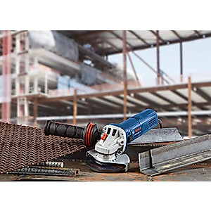 BOSCH GWS10-45E 4-1/2 In. Ergonomic Angle Grinder,Black