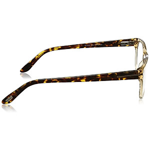 Tom Ford Rectangular Eyeglasses TF5405 045 Champagne/Yellow Havana 54mm FT5405