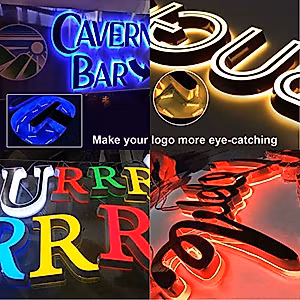 YUNBO 20Pcs WS2811 RGB LED Module Lights DC 12V SMD 5050 Addressable Dream Color RGB LED Module Waterproof IP65 LED Storefront Lights with Tape Adhesive Backside（with Controller and Remote Control）