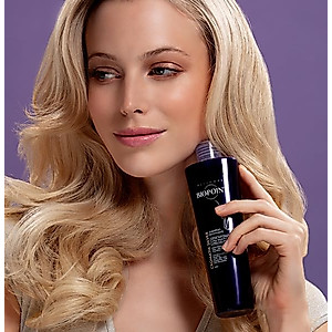 BIOPOINT Cromatix Reviving Silver Shampoo, Purple Shampoo for Blonde Hair, Blue No Yellow Toner for Bleached and Grey Hair - Shampoo Antigiallo per Capelli Biondi