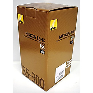 Nikon AF-S DX NIKKOR 55-300mm f/4.5-5.6G ED Vibration Reduction Zoom Lens with Auto Focus for Nikon DSLR Cameras