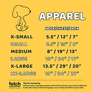 Peanuts for Pets Snoopy Dog Bandana | Soft Dog Apparel & Accessories, One Size Fits All | Peanuts Comic Strip Dog Bandana for All Dogs, Big and Small Dog Accessories, Red