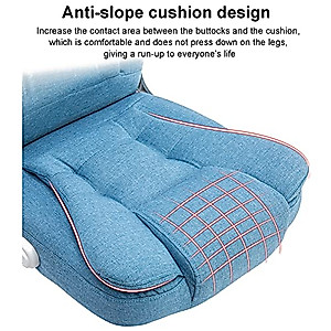 MayNuo Office Chair Gaming Chair Computer Chair Office Guest Chair No Wheels,Pu Leather Waiting Room Chairs Comfy Conference Side Chair with Arms,Modern Dining Room Chairs Sturdy Sitting Chair/Grey 1/