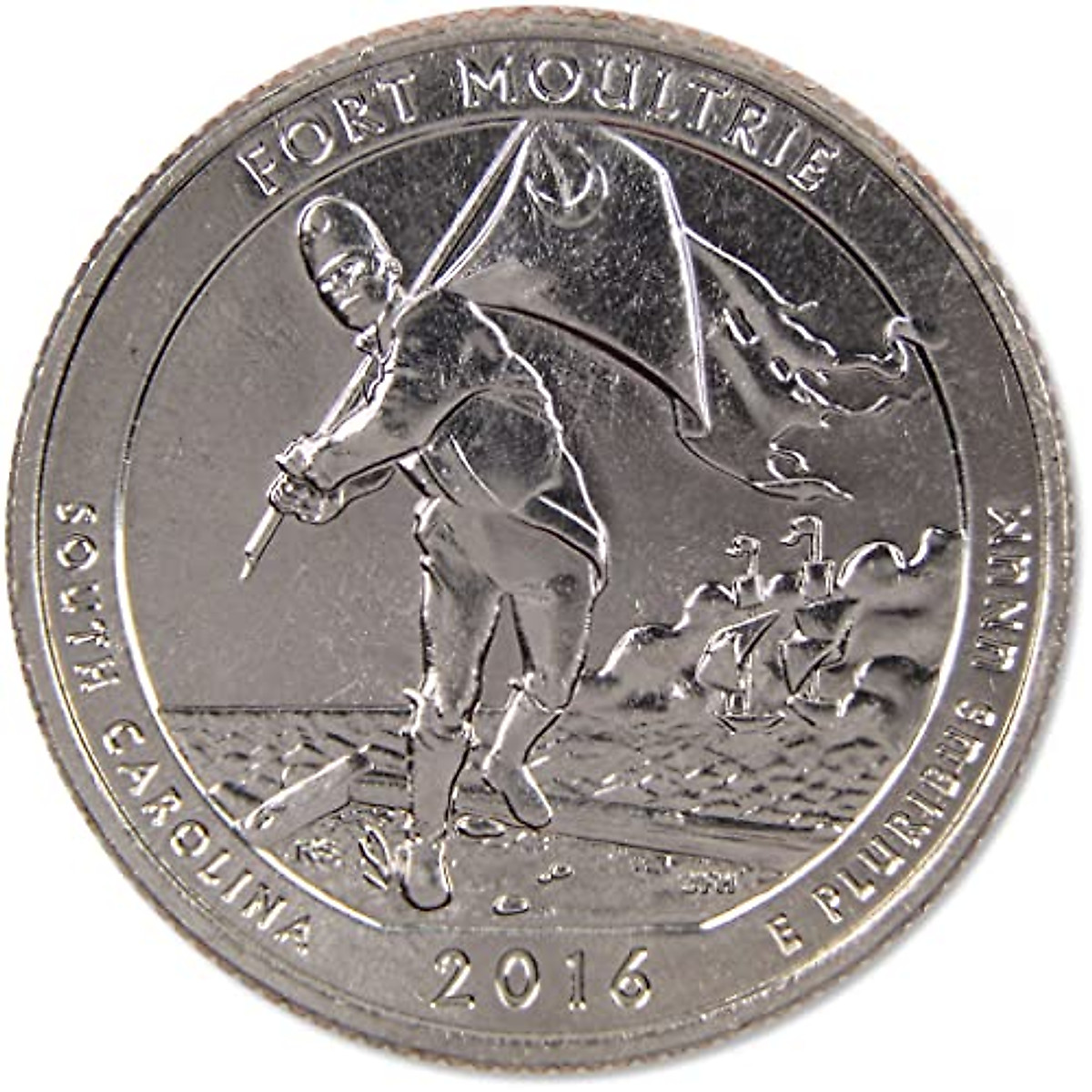 2016 S National Park Quarter 5 Coin Set Uncirculated Mint State Clad 25c