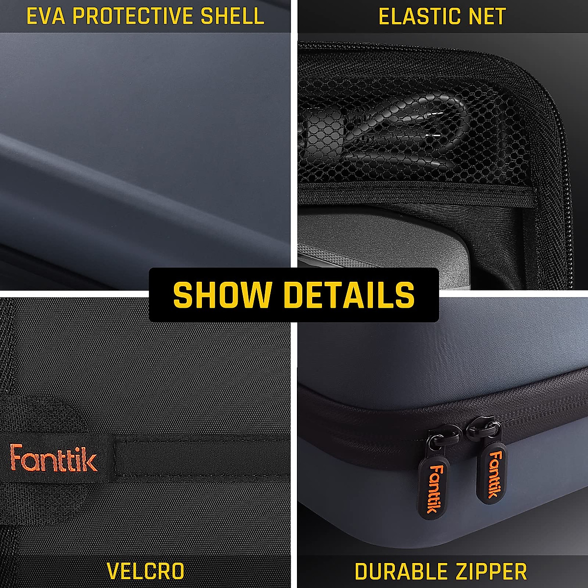 Fanttik T8 APEX CASE EVA Protection Case for Fanttik T8 APEX Jump Starter