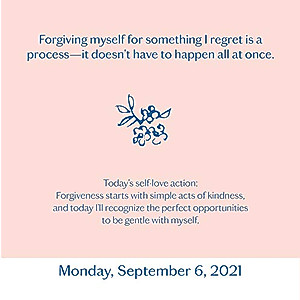 A Year of Self-Love Page-A-Day Calendar 2021: Daily Affirmations and Actions for Self-Compassion and Self-Worth