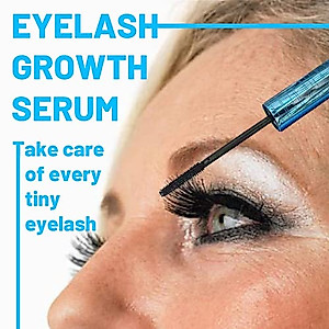 Mascara for Older Women 60 Plus, Mascara for Seniors with Thinning Lashes Waterproof Mascara, Hypoallergenic Volumizing Mascara Black Volume and Length for Sensitive Eyes (1 Pack)