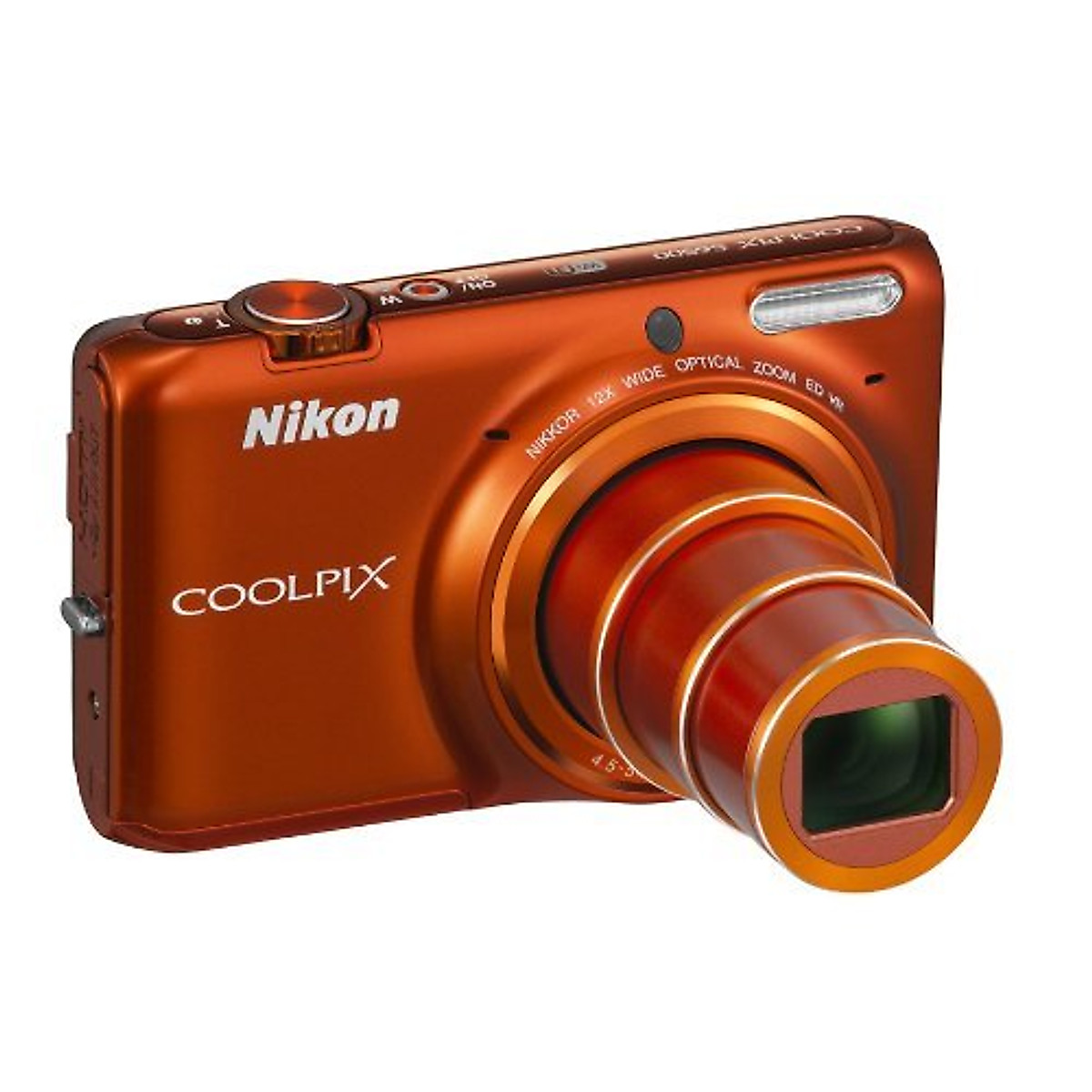 Nikon Digital Camera COOLPIX S6500 OR Orange S6500OR