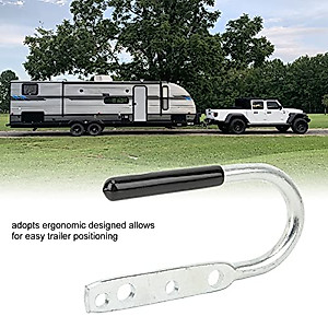 Longzhuo Trailer Coupler Handler Steel Lift Handle Coupling Connector Hand Handle for 2x2in 2x1/2in 2x3in Trailer Coupler