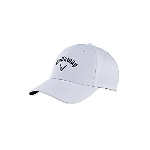 Callaway Golf 2022 Liquid Metal Adjustable Hat, Adjustable Size, White/Black Color