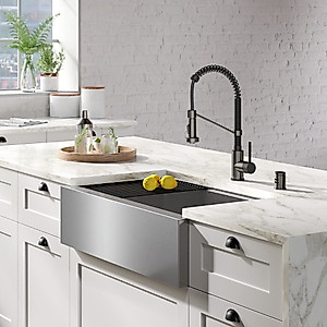 KRAUS Dishwasher Air Gap in Spot Free All-Brite™ Stainless Steel, KAG-1SFS