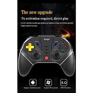 iPEGA-PG-9218 Wireless 5.0 +2.4G Game Controller for iphone 14/13/12 /11/8/7 for Samsung S23/S22/21/20 /S10/S10 + Note 20 /10 for OPPO, VIVO LG Android Smart Phone/Tablet ps4/N-Switch PC Smart TV