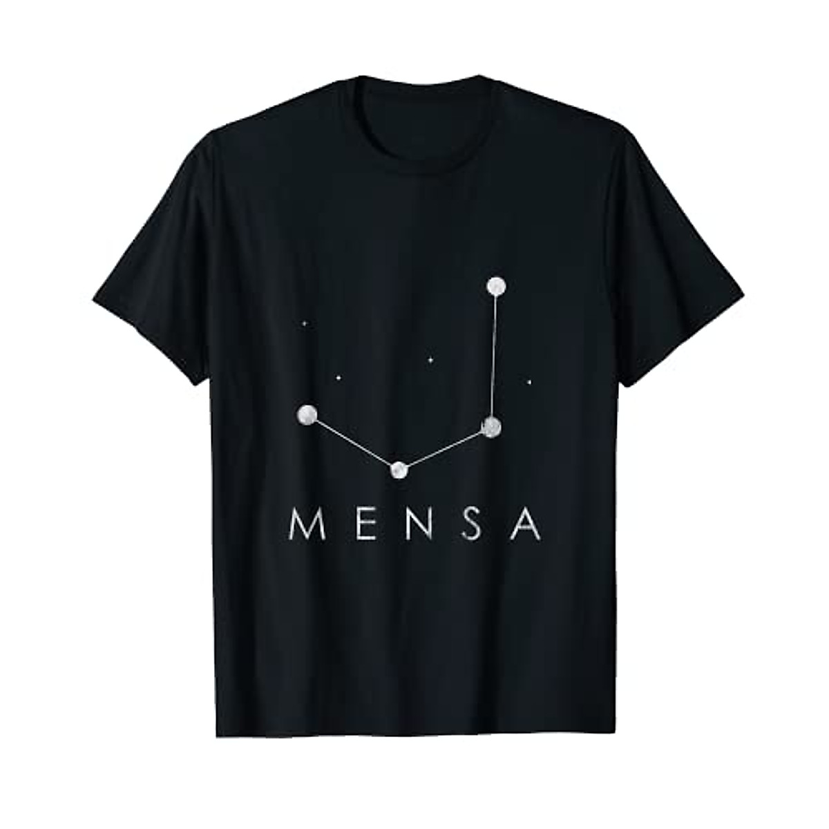 Mensa Constellation Galaxies Astrology Horoscope Gift T-Shirt