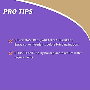 Bonide Wilt Stop, 16 oz Ready-to-Use Christmas Tree and Wreath Spray, Reduces Moisture Loss & Extends Life of Plants