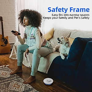 Mosalogic Electric Flea Trap and Killer for Inside Your Home Indoor Fly Light Trap-Natural and Child-Friendly Indoor Flea Control Solution for Home & Garage with 5 Glue Disc Refills