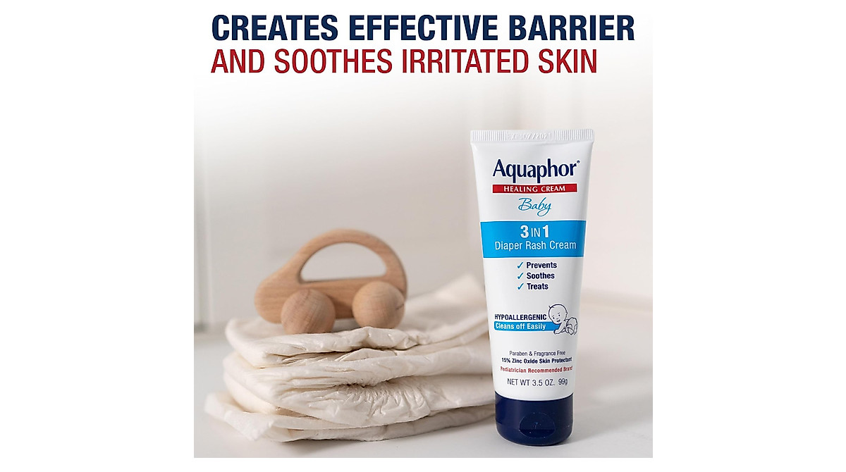 Aquaphor Diaper Rash Cream - Soothing Relief for Your Baby