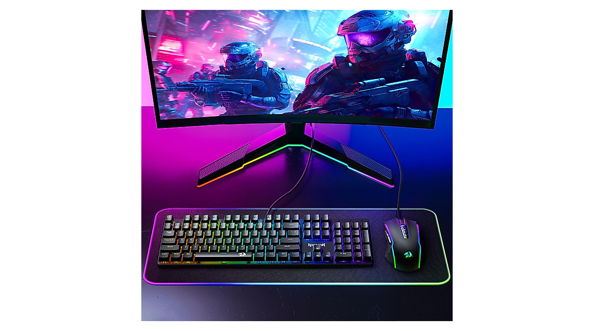 Redragon Gaming Mouse - 8000 DPI with RGB Lights