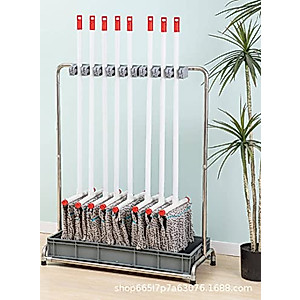 MBETA Mop Hook Removable Broom mop Rack Floor Type mop Rack Storage Device Stainless Steel mop Stand mop Rack