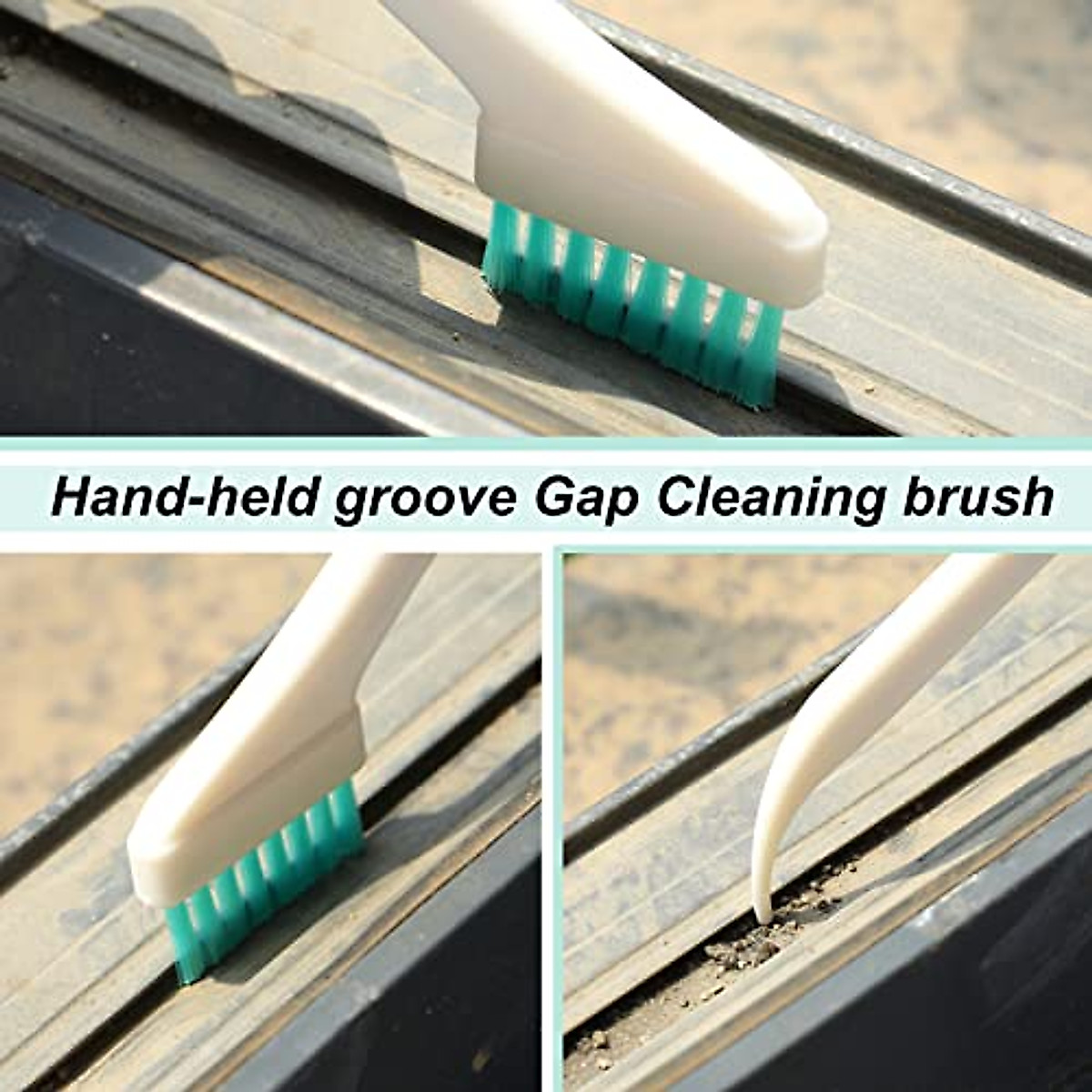 16 Pcs Small Household Cleaning Brushes Deep Detail Crevice Cleaner Brush Set Crevice Cleaning Tool 8 in 1 Detail Cleaning Brush Bottle Cap Brush for Small Holes Corner Space Keyboard Bottle Tile