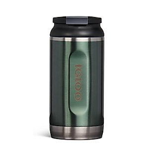 Igloo, 12 OZ Stainless Steel, Tumbler, Flip ‘n’ Sip, Spruce
