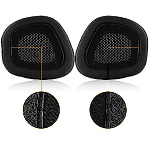 JARMOR Replacement Memory Foam & Mesh Fabric Ear Cushion Pads Cover for Corsair Void & Corsair Void PRO RGB Wired/Wireless Gaming Headset ONLY (Black)