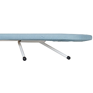 Household Essentials 120101-0 Collapsible Space Saving Tabletop Ironing Board with Folding Legs | Blue, 12" X 31"