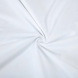 4 Pack Waterproof Down Feather Proof Pillow Protectors with Zipper Queen Size Set of 4 Protective Covers for 20x30 20x28 Bed Pillows