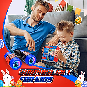 Binoculars Toys for Kids Ages 3-8: Spidolapse Outdoor Adventure Toy with Bird Watching Guide for 4 5 6 7 8 Year Old Boys Girls Easter Birthday Gifts Toddler Travel Camping Binoculars Toy Age 4-6