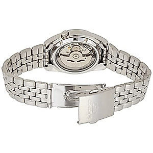 Sieko Men's SNK381K Stainless Steel Analog with Black Dial Watch