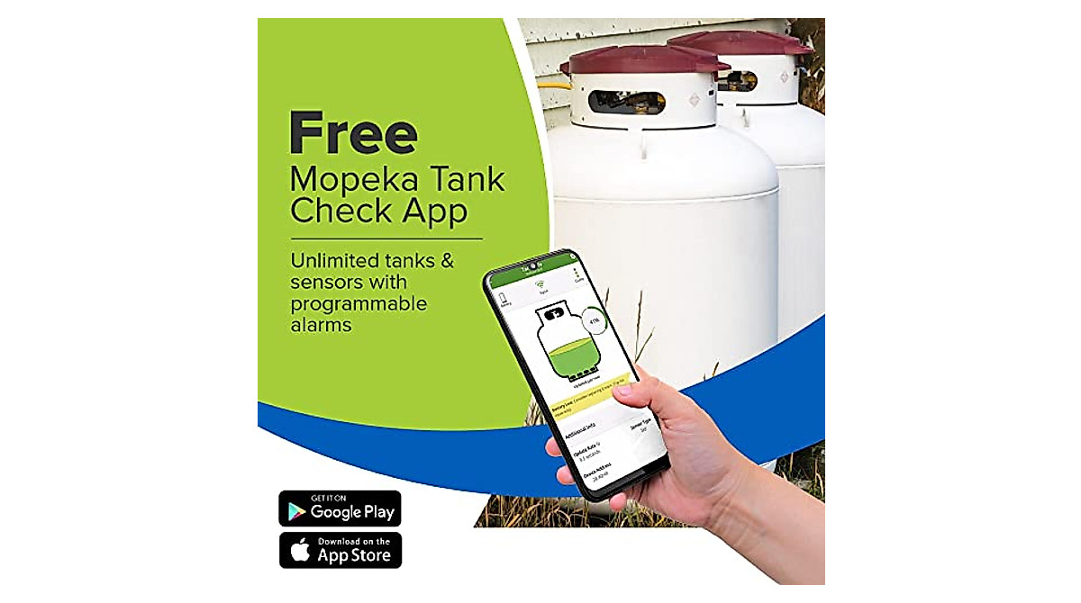 Mopeka Pro Check Wireless Propane Sensor - App-Enabled Tank Gauge