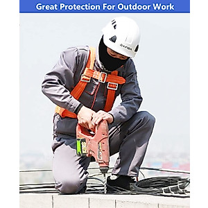 Balaclava Ski Mask Head Mask Full Face Mask Windproof Face Cover Sun UV Protection Scarf Men Women Outdoor Sport Cycling Cap (Dark Red)