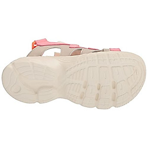 adidas Originals Women's Astir Sandals Sport, White/Super Pop/Wonder Quartz, 6
