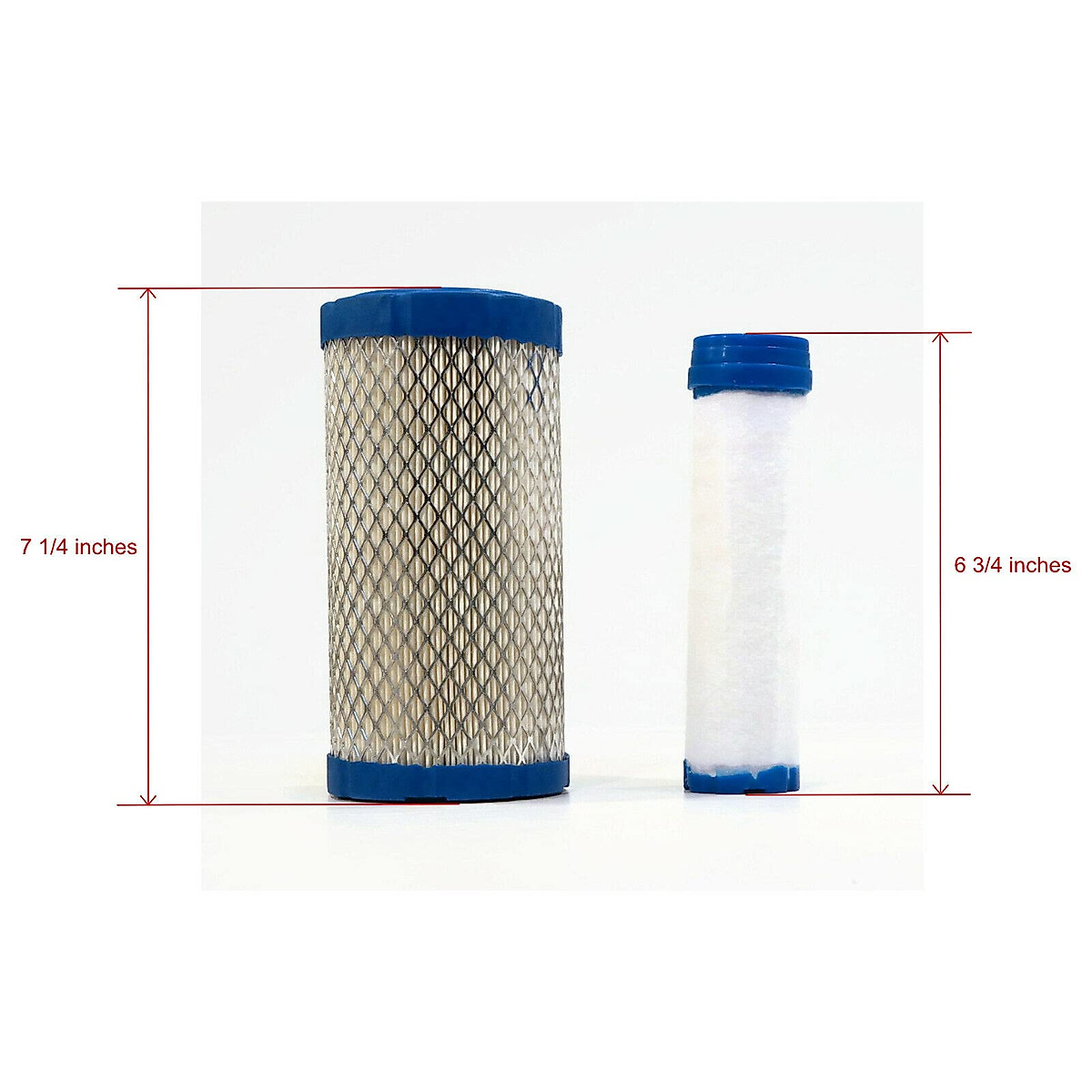 The ROP Shop | (10-Pack) Inner & Outer Air Filter Assembly for Rotary 2508302S, 11842, 9550