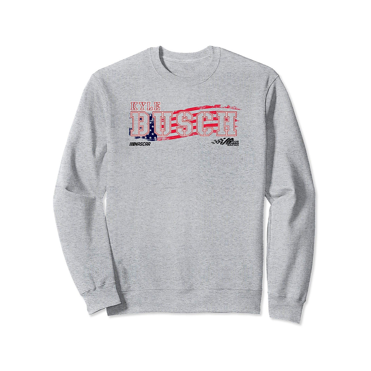 NASCAR - Kyle Busch - Knockout Flag Sweatshirt