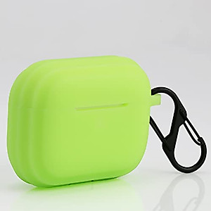 Green Protective Case Replacement for Apple Airpods Pro 2 Airpod Pro2 2022 New Earbuds Cover, Silicone Skin Glow in Dark- LEFXMOPHY