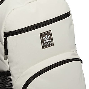 adidas Originals Originals National 2.0 Backpack, Alumina Beige/Black, One Size