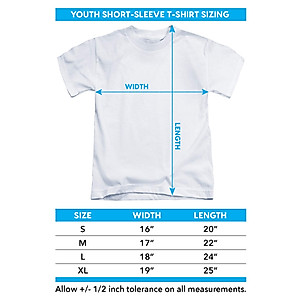 My Little Pony Tv Pinkie Pie Unisex Youth T Shirt, Light Blue, Small