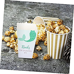 24pcs Popcorn Box Popcorn Box Snack Gift Box Mini Food Containers Disposable Containers Popcorn Holder Candy Table Popcorn Bar Supplies Popcorn Paper Serving Cups Popcorn Bucket